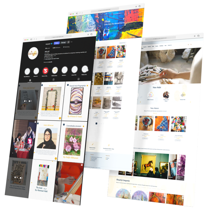 Weya Art Digital Transformation by IIS E Solutions in Qatar